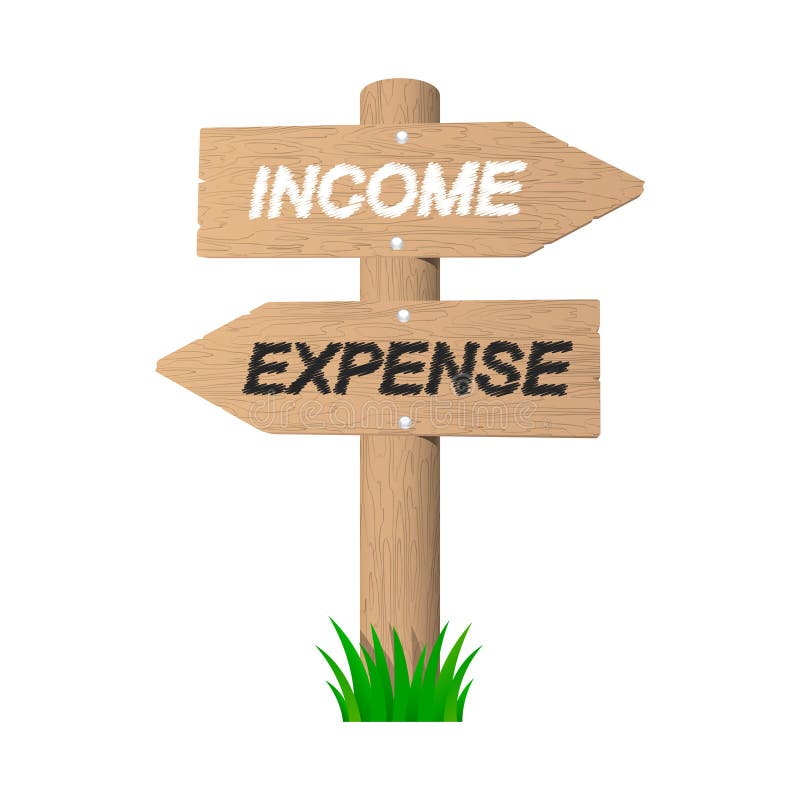 Expense Income Arrow Stock Illustrations – 913 Expense Income Arrow ...