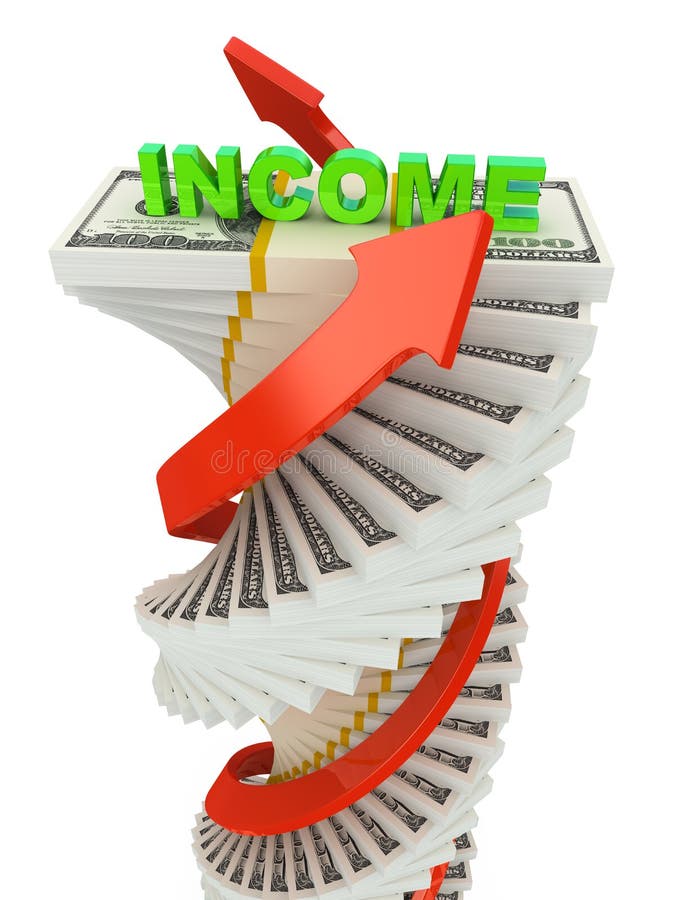 Arrow upstairs vector stock vector. Illustration of grow - 15704278