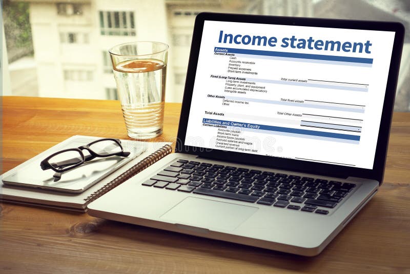 Income statement stock image. Image of deadline, congress - 87908757