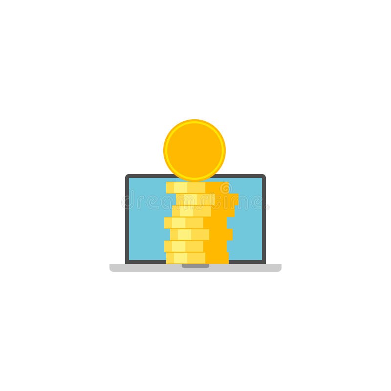 Income Vector Flat Icon stock vector. Illustration of increase - 143562753