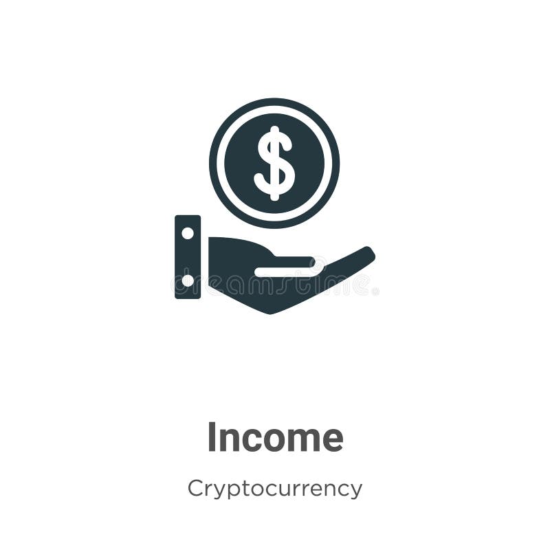 Income Icon in Filled, Thin Line, Outline and Stroke Style. Vector ...