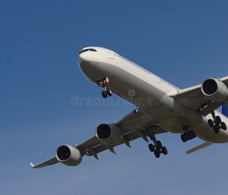 Incoming stock image. Image of fueslage, landing, tourism - 1821109