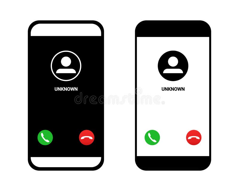 Incoming Call Screen User Interface Mobile Phone Stock Illustrations ... Incoming Call Screen User Interface Mobile Phone Stock Illustrations ...