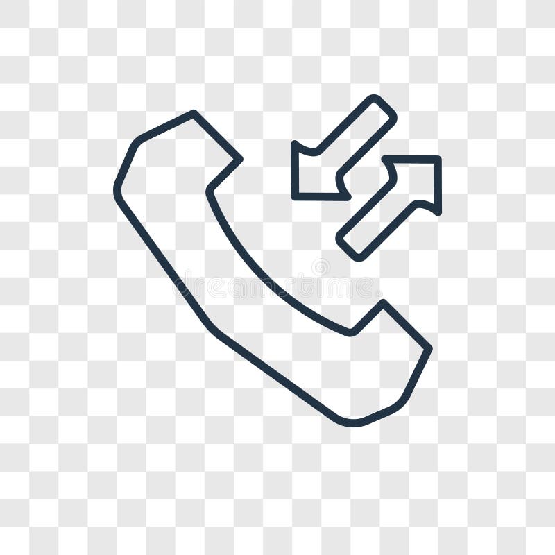 Incoming Calls Outgoing Calls House Phone Vector Stock Vector ...