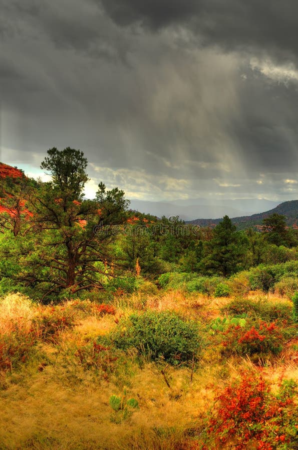 Incoming Storm stock photo. Image of natural, mountain - 27191754
