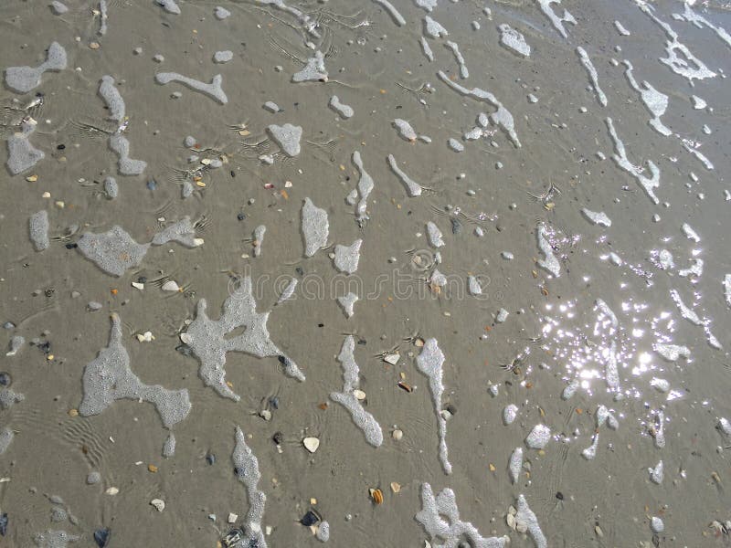 Incoming Tide stock image. Image of sand, tide, waves - 85656047