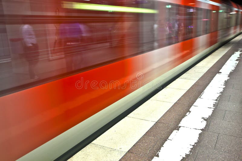 Incoming train stock image. Image of light, locomotive - 927903