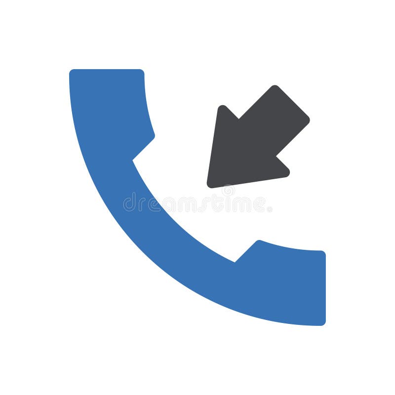 Incoming stock vector. Illustration of graphic, symbol - 210745591