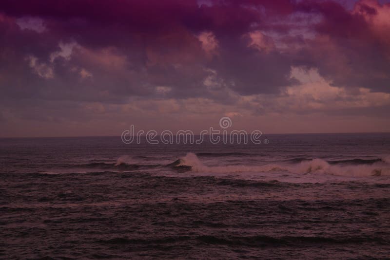 Incoming waves stock image. Image of waves, water, coastal - 51117337
