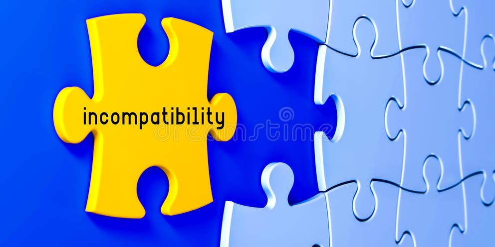 Incompatibility Stock Illustrations – 306 Incompatibility Stock ...