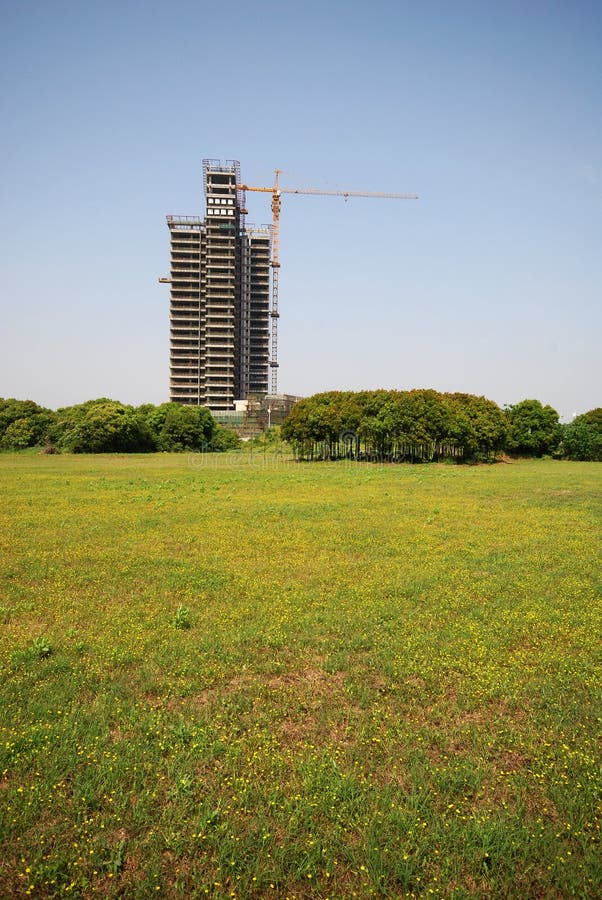 Incomplete Building stock photo. Image of urban, project - 13372462