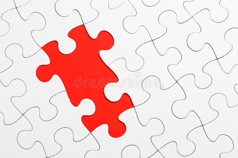 Incomplete puzzle stock image. Image of problem, imperfect - 33373321