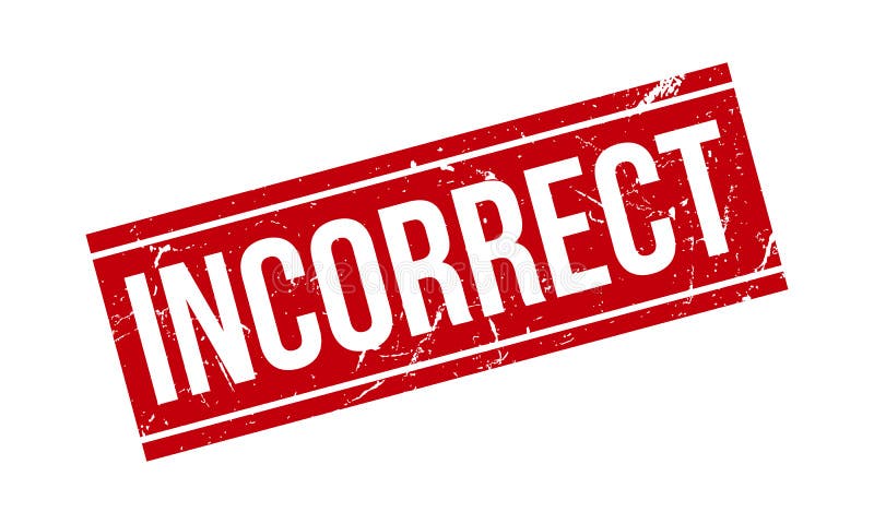 Incorrect Stamp Stock Illustrations – 674 Incorrect Stamp Stock ...