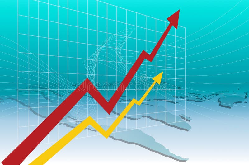 Increase benefit stock illustration. Illustration of bank - 3058128