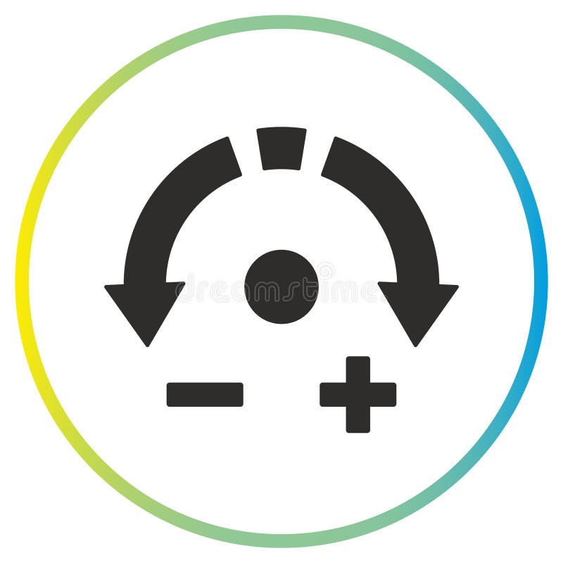 Increase or Decrease Icon, Adjust More less, Rotate Left Right, Plus or ...