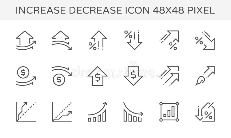 Increase-decrease Magnifiers Icons. Plus And Minus Zoom Tool Symbols. Search Information Signs ...