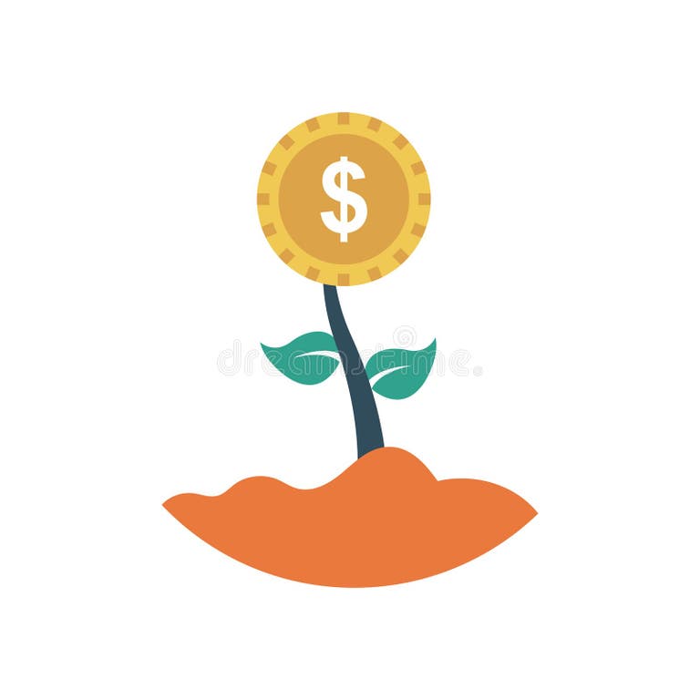 Increase flat vector icon stock vector. Illustration of grow - 157472431