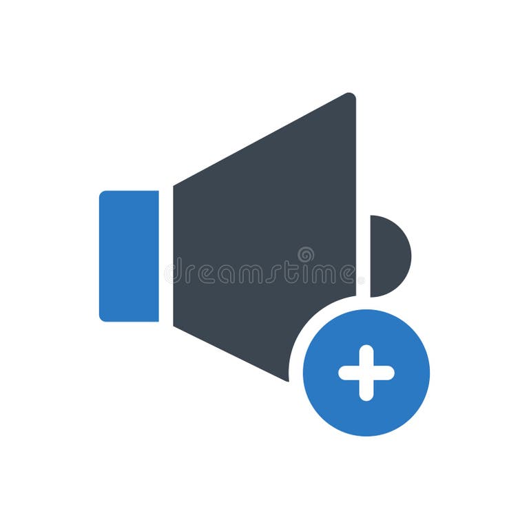 Increase glyph color icon stock vector. Illustration of alert - 192684544