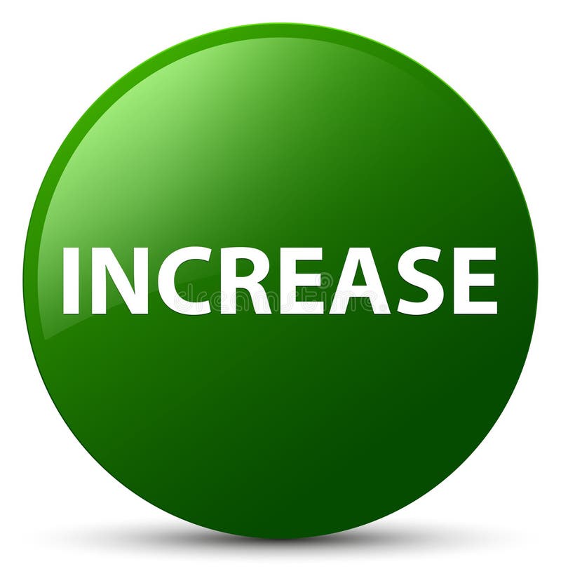 Increase Green Up and Red Decrease Arrow Buttons Stock Illustration ...