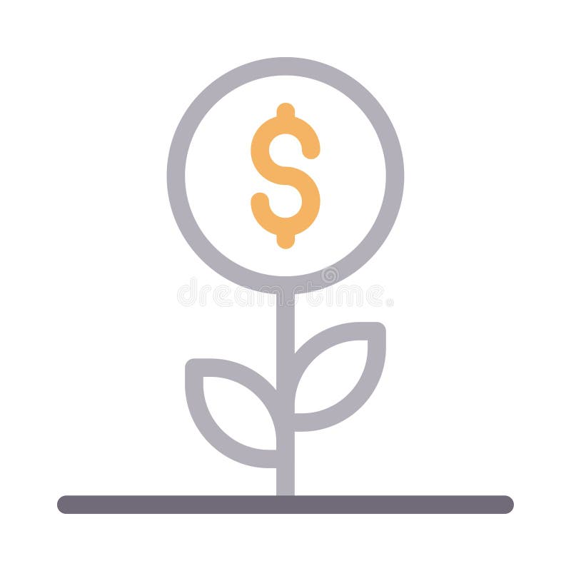 Increase Color Line Vector Icon Stock Vector - Illustration of isolated ...