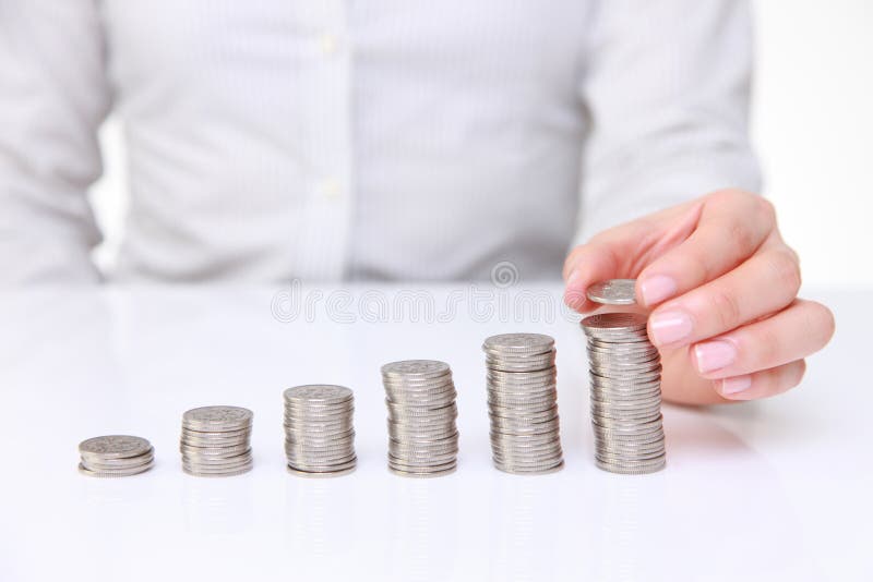Increase of income stock photo. Image of money, storage - 43829516
