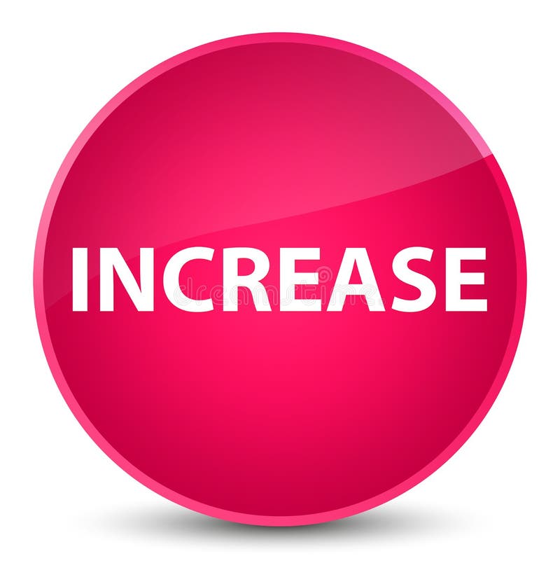 Increase Elegant Purple Diamond Button Stock Illustration ...