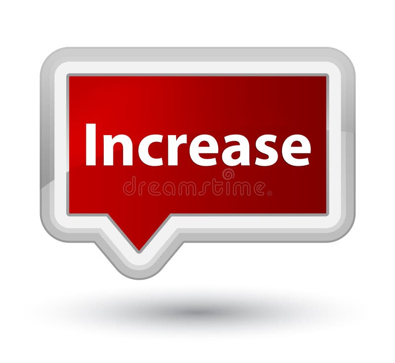 Increase Prime Red Banner Button Stock Illustrations – 5 Increase Prime ...