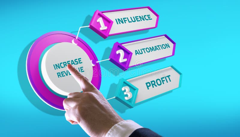 Increase Revenue Concept. Business, Technology, Internet and Network ...