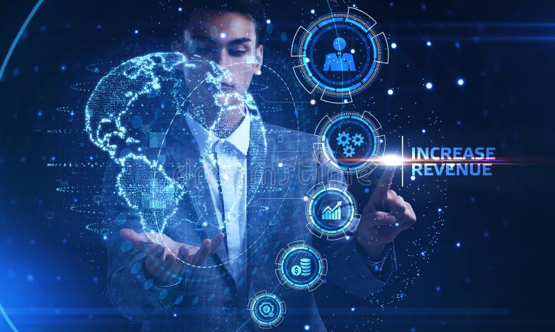 Increase Revenue Concept. Business, Technology, Internet and Network ...