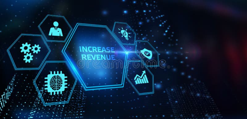 Increase Revenue Concept. Business, Technology, Internet and Network ...