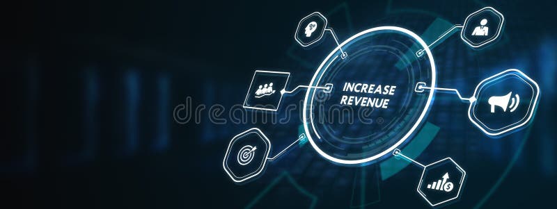 Increase Revenue Concept. Business, Technology, Internet and Network ...