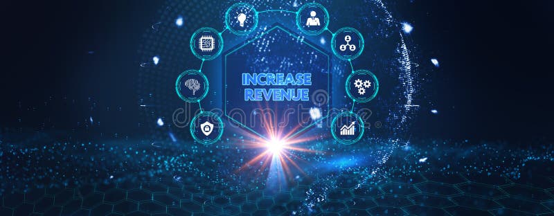 Increase Revenue Concept. Business, Technology, Internet and Network ...