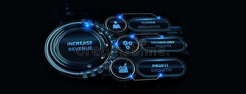 Increase Revenue Concept. Business, Technology, Internet and Network ...