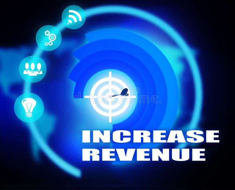 Increase Revenue Concept Plan Graphic Stock Illustration - Illustration ...