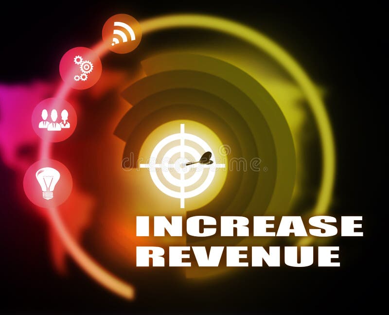Increase Revenue Concept Plan Graphic Stock Illustration - Illustration ...
