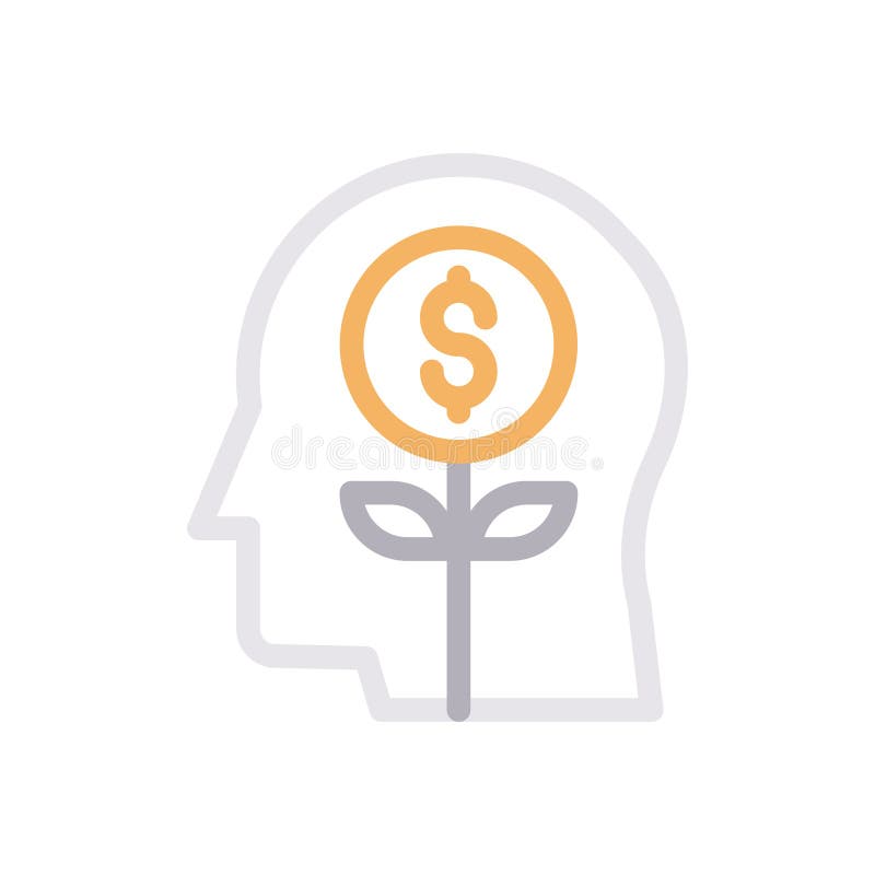 Increase Vector Color Line Icon Stock Vector - Illustration of abstract ...