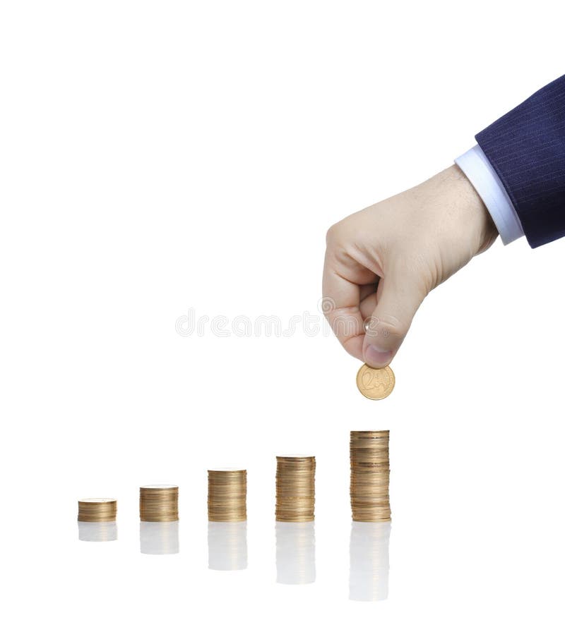 Increase your savings stock photo. Image of holding, growth - 2986416