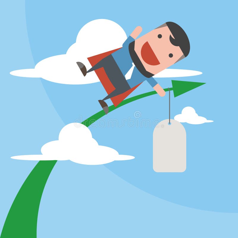 Increased revenue stock illustration. Illustration of high - 76743861