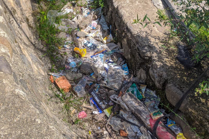 The Increasing Amount of Waste Results in Environmental Pollution Stock ...