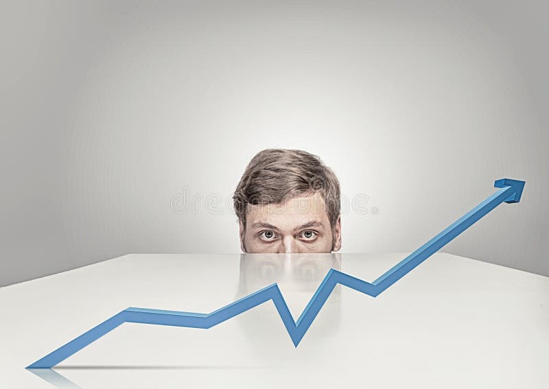 Increasing graph stock image. Image of economy, peep - 49914893