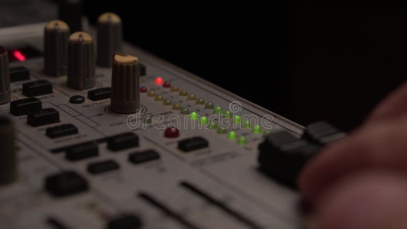 Increasing Master Output and Volume To Maximum on Audio Mixer Console ...