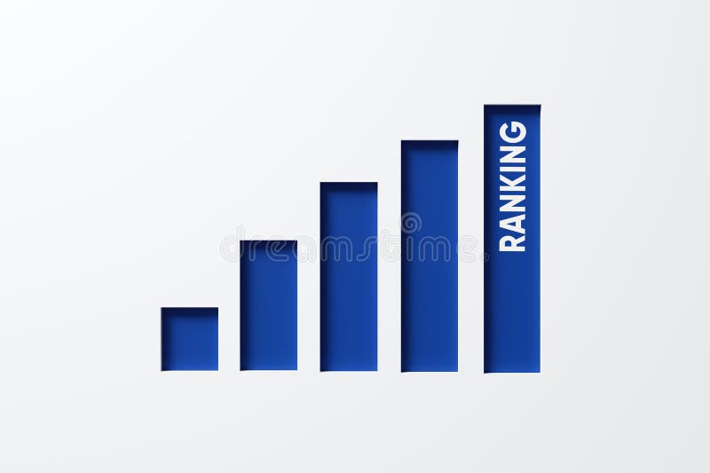Increasing Rating or Ranking Stock Illustration - Illustration of score ...