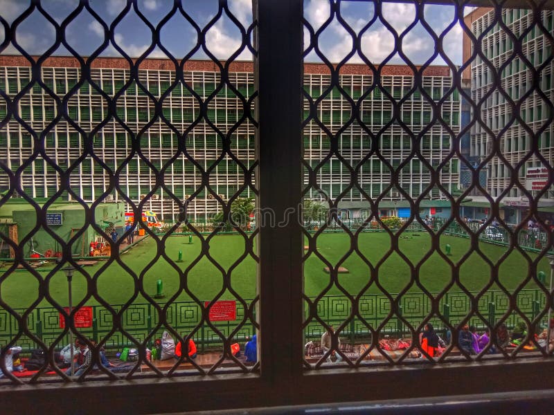 Incredible Beautiful Aiims Delhi India Stock Photo - Image of india ...