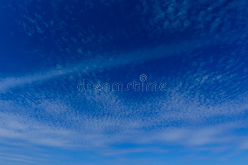 Beautiful Bright Cloud Patterns on Sky Stock Photo - Image of view ...