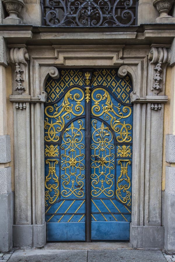 Incredible Doors in the Wroclaw University Building. Poland Stock Photo ... Incredible Doors in the Wroclaw University Building. Poland Stock Photo ...