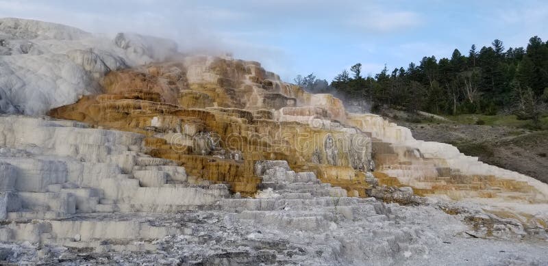 Hot sulphur spring stock photo. Image of sulfur, geyser - 86318630