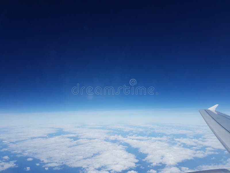 Earth from an Airplane stock image. Image of plane, view - 103178389