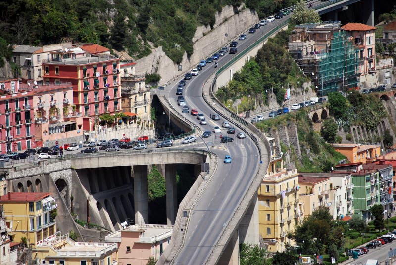 Incredible Motorway Junction Stock Image - Image of road, incredible ...