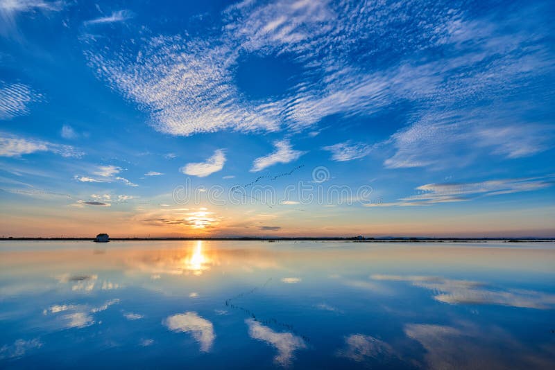 A nice sunset stock image. Image of sunrise, landscape - 202026757