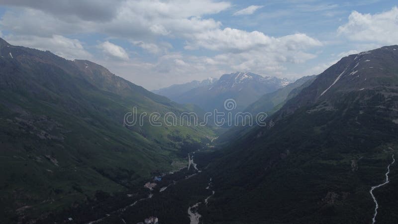 Incredible View of the Mountains. Drone Photo Stock Photo - Image of ...